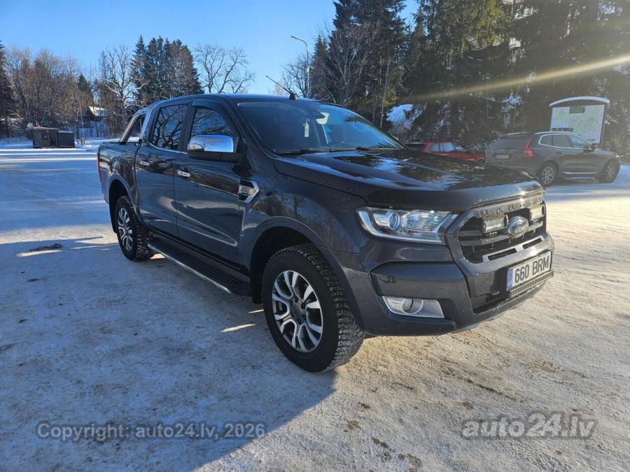 Grey Ford Ranger 2016 in Voru, with an engine capacity of 2.20 L and mileage of 253 thousand km for 17000 €, photo 7 on AUTOMOTO.COM.LV