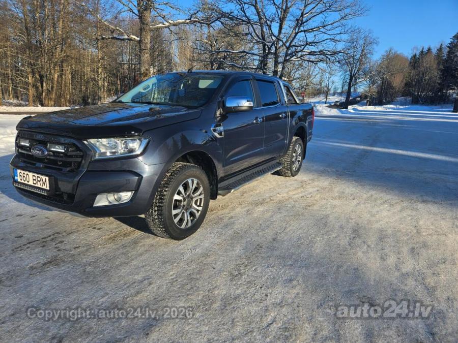 Grey Ford Ranger 2016 in Voru, with an engine capacity of 2.20 L and mileage of 253 thousand km for 17000 €, photo 8 on AUTOMOTO.COM.LV