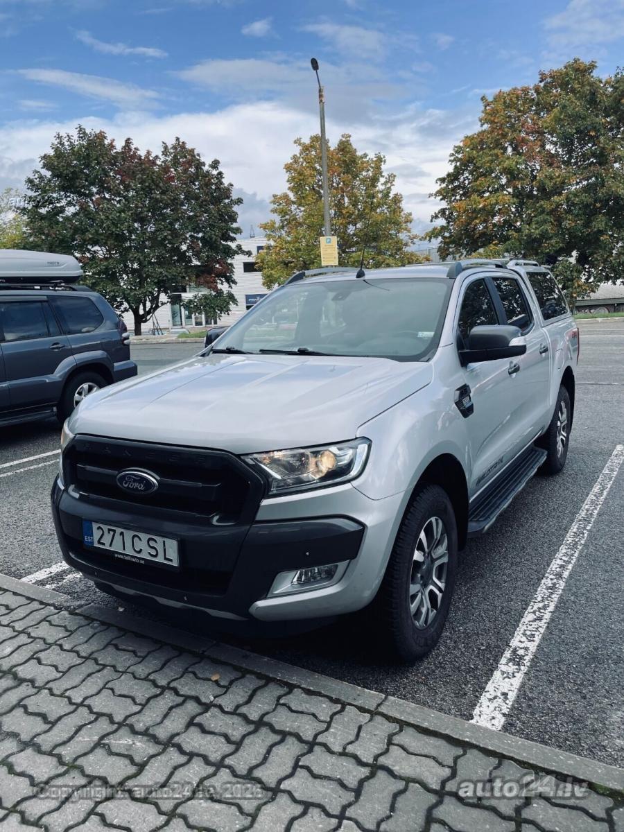 Grey Ford Ranger 2018 in Tallinn, with an engine capacity of 3.20 L and mileage of 240 thousand km for 18500 €, photo 1 on AUTOMOTO.COM.LV