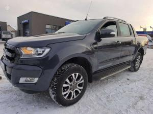 Pelēks Ford Ranger 2019 Tauragė, ar dzinēja tilpumu 3.20 L un nobraukumu 278 tūkst. km par 12500 €, foto  vietnē AUTOMOTO.COM.LV