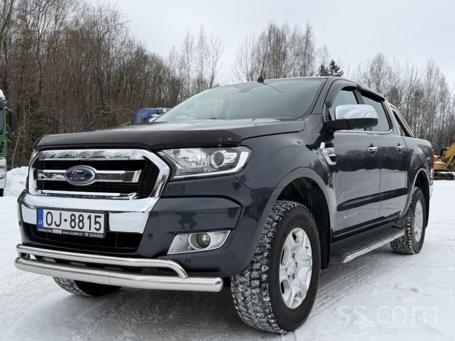 Серый Форд Рейнджер 2019 в Валка, объемом двигателя 3.20 л и пробегом 256 тыс. км за 21175 €, фото 2 на AUTOMOTO.COM.LV
