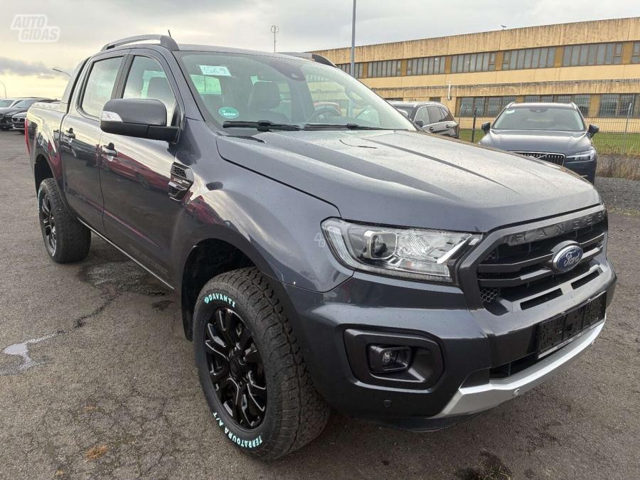 Grey Ford Ranger 2021 in Kaunas, with an engine capacity of 2.00 L and mileage of 79 thousand km for 32699 €, photo 3 on AUTOMOTO.COM.LV