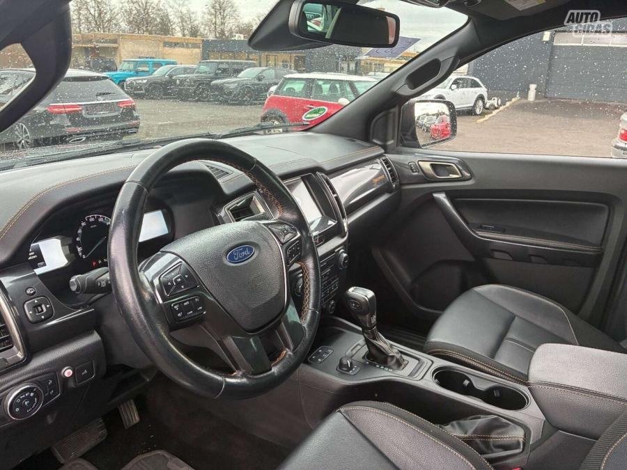 Grey Ford Ranger 2021 in Kaunas, with an engine capacity of 2.00 L and mileage of 79 thousand km for 32699 €, photo 9 on AUTOMOTO.COM.LV