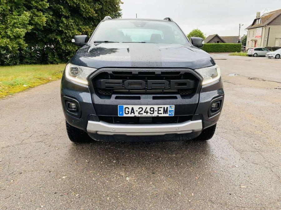 Grey Ford Ranger 2021 in Taurage, with an engine capacity of 2.00 L and mileage of 97 thousand km for 17800 €, photo 4 on AUTOMOTO.COM.LV