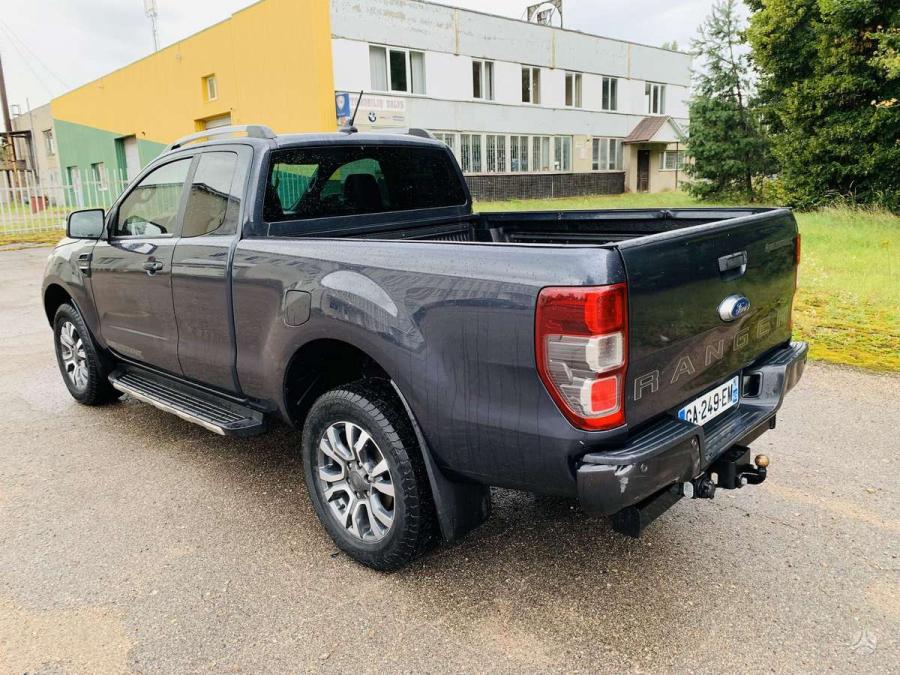 Grey Ford Ranger 2021 in Taurage, with an engine capacity of 2.00 L and mileage of 97 thousand km for 17800 €, photo 6 on AUTOMOTO.COM.LV