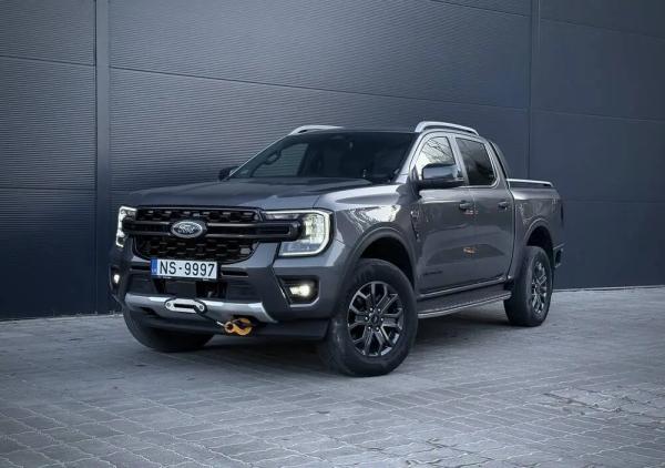 Grey Ford Ranger 2023 in Riga, with an engine capacity of 2.00 L and mileage of 84 thousand km for 41495 €, photo 1 on AUTOMOTO.COM.LV