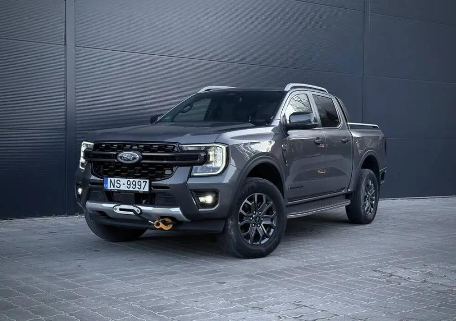 Grey Ford Ranger 2023 in Riga, with an engine capacity of 2.00 L and mileage of 84 thousand km for 41495 €, photo 1 on AUTOMOTO.COM.LV