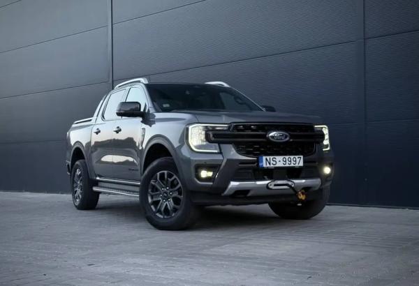Grey Ford Ranger 2023 in Riga, with an engine capacity of 2.00 L and mileage of 84 thousand km for 41495 €, photo 4 on AUTOMOTO.COM.LV
