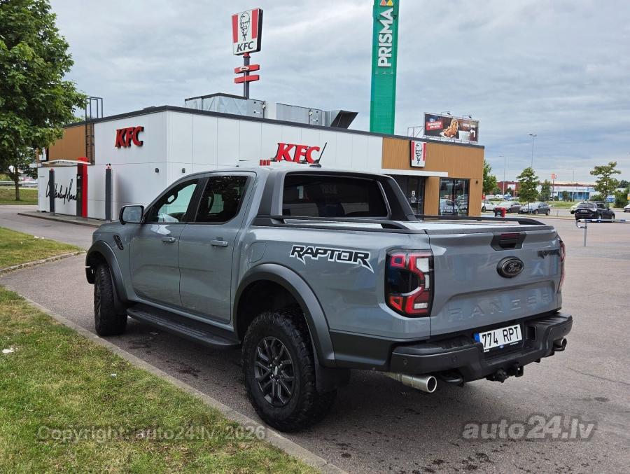 Grey Ford Ranger 2023 in Tallinn, with an engine capacity of 3.00 L and mileage of 75 thousand km for 46900 €, photo 5 on AUTOMOTO.COM.LV