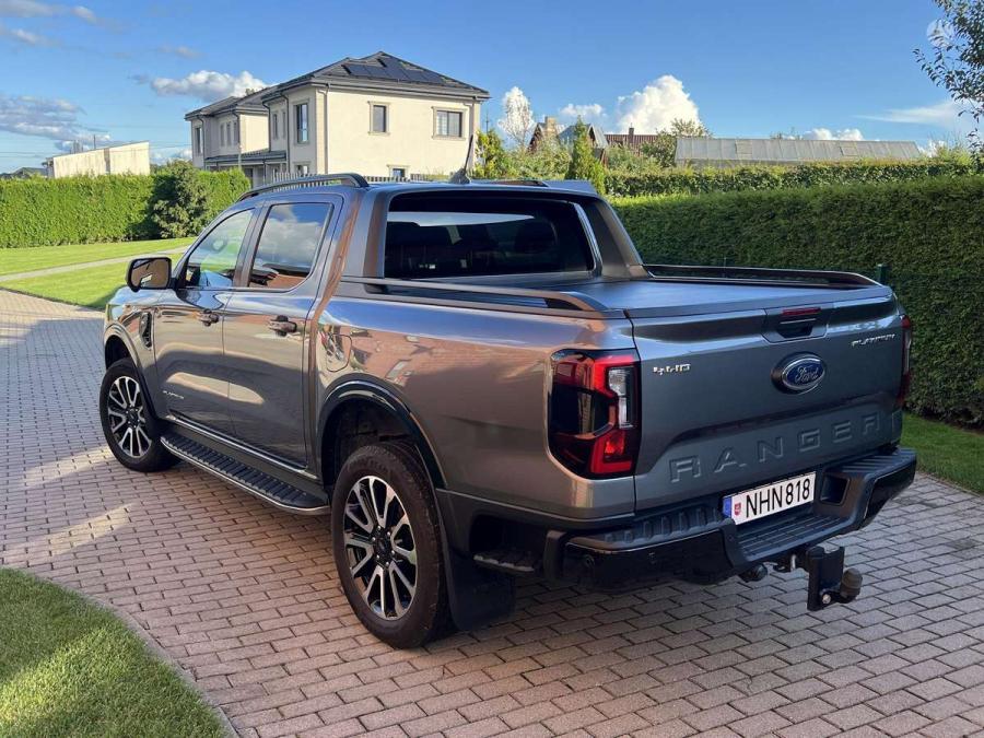 Grey Ford Ranger 2024 in Vilnius, with an engine capacity of 2.99 L and mileage of 42 thousand km for 49700 €, photo 14 on AUTOMOTO.COM.LV