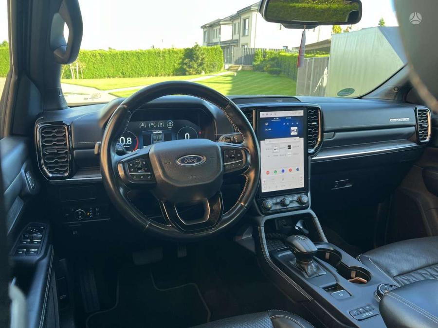 Grey Ford Ranger 2024 in Vilnius, with an engine capacity of 2.99 L and mileage of 42 thousand km for 49700 €, photo 20 on AUTOMOTO.COM.LV