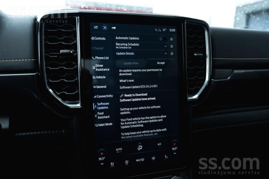 Pelēks Ford Ranger 2025 Rīga, ar dzinēja tilpumu 3.00 L un nobraukumu 48 tūkst. km par 46990 €, foto 28 vietnē AUTOMOTO.COM.LV
