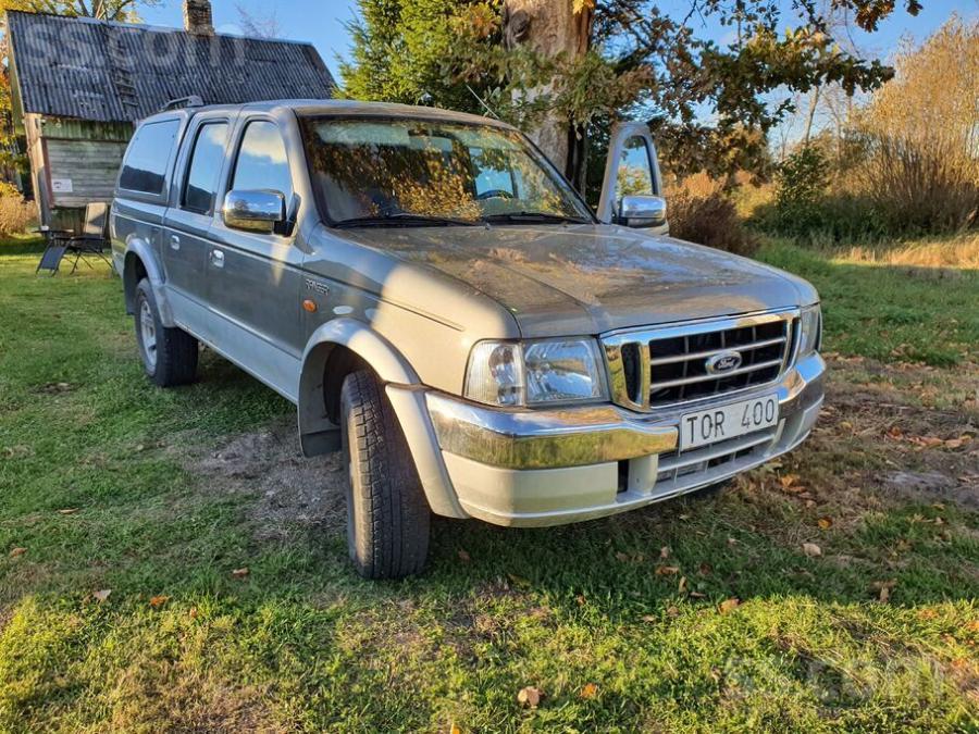Grey Ford Ranger 2003 in Liepaja, with an engine capacity of 2.50 L and mileage of 310 thousand km for 4500 €, photo 1 on AUTOMOTO.COM.LV