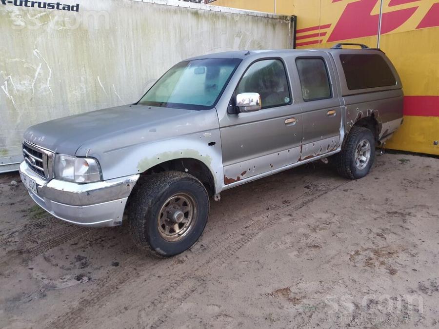 Grey Ford Ranger 2003 in Liepaja, with an engine capacity of 2.50 L and mileage of 310 thousand km for 4500 €, photo 2 on AUTOMOTO.COM.LV