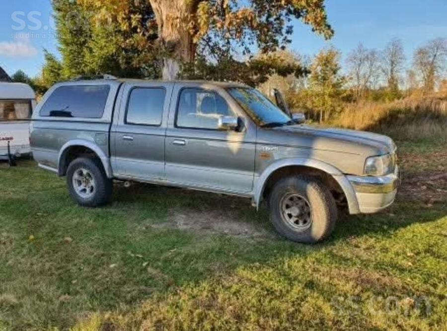 Pelēks Ford Ranger 2003 Liepāja, ar dzinēja tilpumu 2.50 L un nobraukumu 300 tūkst. km par 2950 €, foto 1 vietnē AUTOMOTO.COM.LV