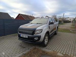 Pelēks Ford Ranger 2013 Mažeikiai, ar dzinēja tilpumu 3.20 L un nobraukumu 280 tūkst. km par 13500 €, foto  vietnē AUTOMOTO.COM.LV
