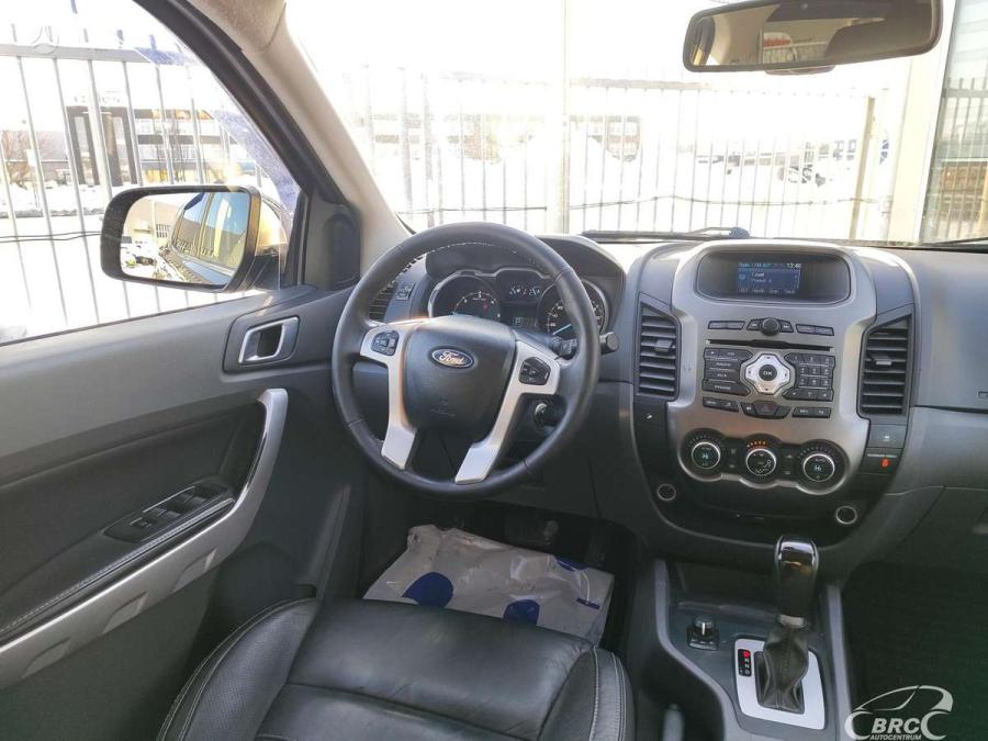 Grey Ford Ranger 2014 in Klaipeda, with an engine capacity of 2.20 L and mileage of 372 thousand km for 10000 €, photo 15 on AUTOMOTO.COM.LV