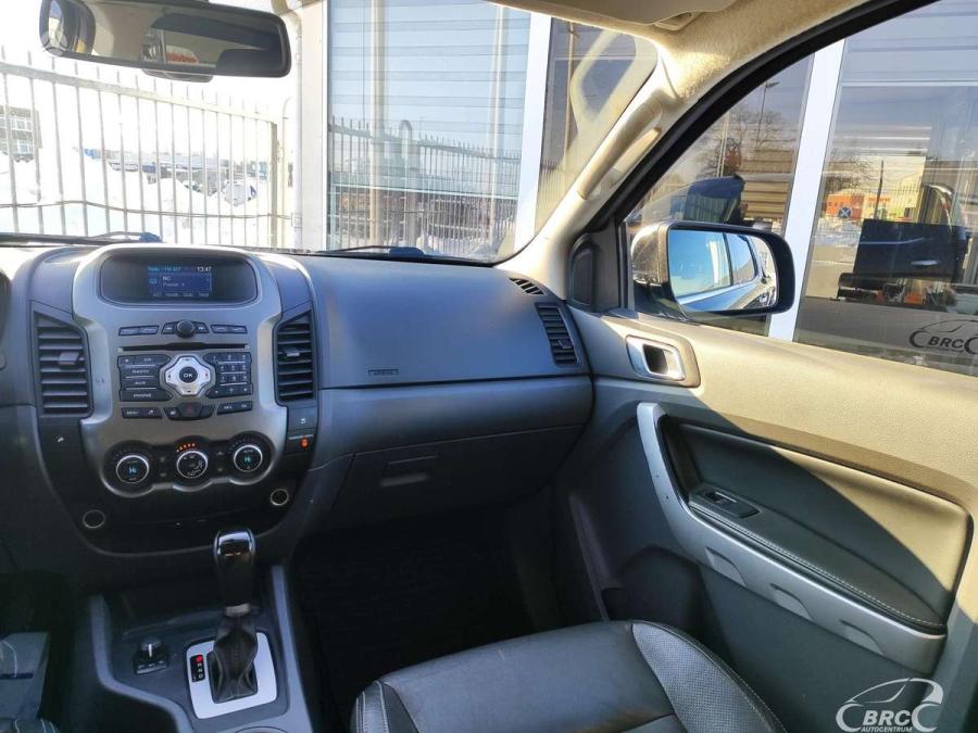 Grey Ford Ranger 2014 in Klaipeda, with an engine capacity of 2.20 L and mileage of 372 thousand km for 10000 €, photo 16 on AUTOMOTO.COM.LV