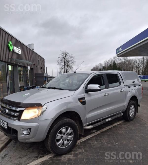 Pelēks Ford Ranger 2014 Rīga, ar dzinēja tilpumu 2.20 L un nobraukumu 247 tūkst. km par 12000 €, foto 1 vietnē AUTOMOTO.COM.LV