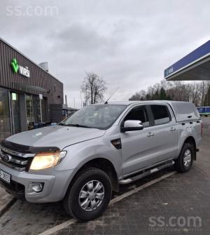 Pelēks Ford Ranger 2014 Rīga, ar dzinēja tilpumu 2.20 L un nobraukumu 247 tūkst. km par 12000 €, foto  vietnē AUTOMOTO.COM.LV