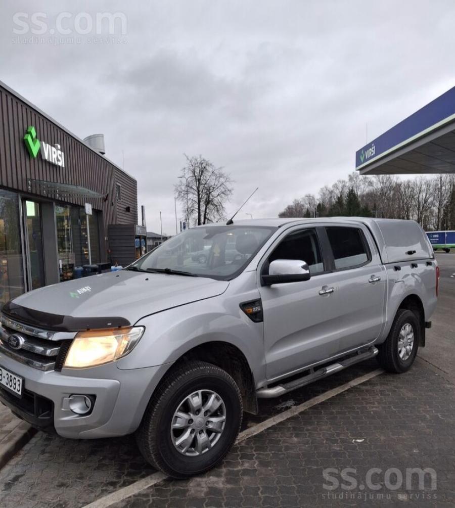 Pelēks Ford Ranger 2014 Rīga, ar dzinēja tilpumu 2.20 L un nobraukumu 247 tūkst. km par 12000 €, foto 1 vietnē AUTOMOTO.COM.LV