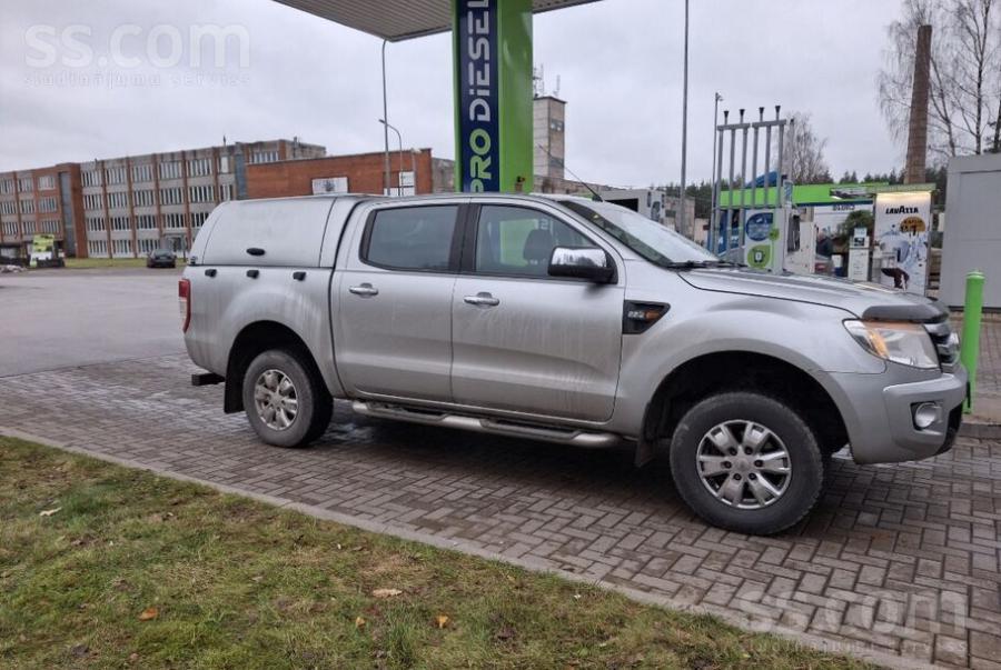 Pelēks Ford Ranger 2014 Rīga, ar dzinēja tilpumu 2.20 L un nobraukumu 247 tūkst. km par 12000 €, foto 5 vietnē AUTOMOTO.COM.LV