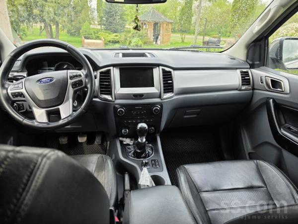Grey Ford Ranger 2017 in Jekabpils, with an engine capacity of 3.20 L and mileage of 192 thousand km for 14000 €, photo 8 on AUTOMOTO.COM.LV