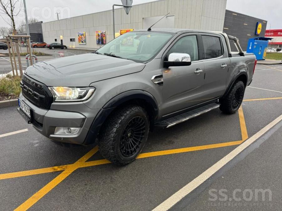 Pelēks Ford Ranger 2018 Rīga, ar dzinēja tilpumu 3.00 L un nobraukumu 244 tūkst. km par 21900 €, foto 6 vietnē AUTOMOTO.COM.LV