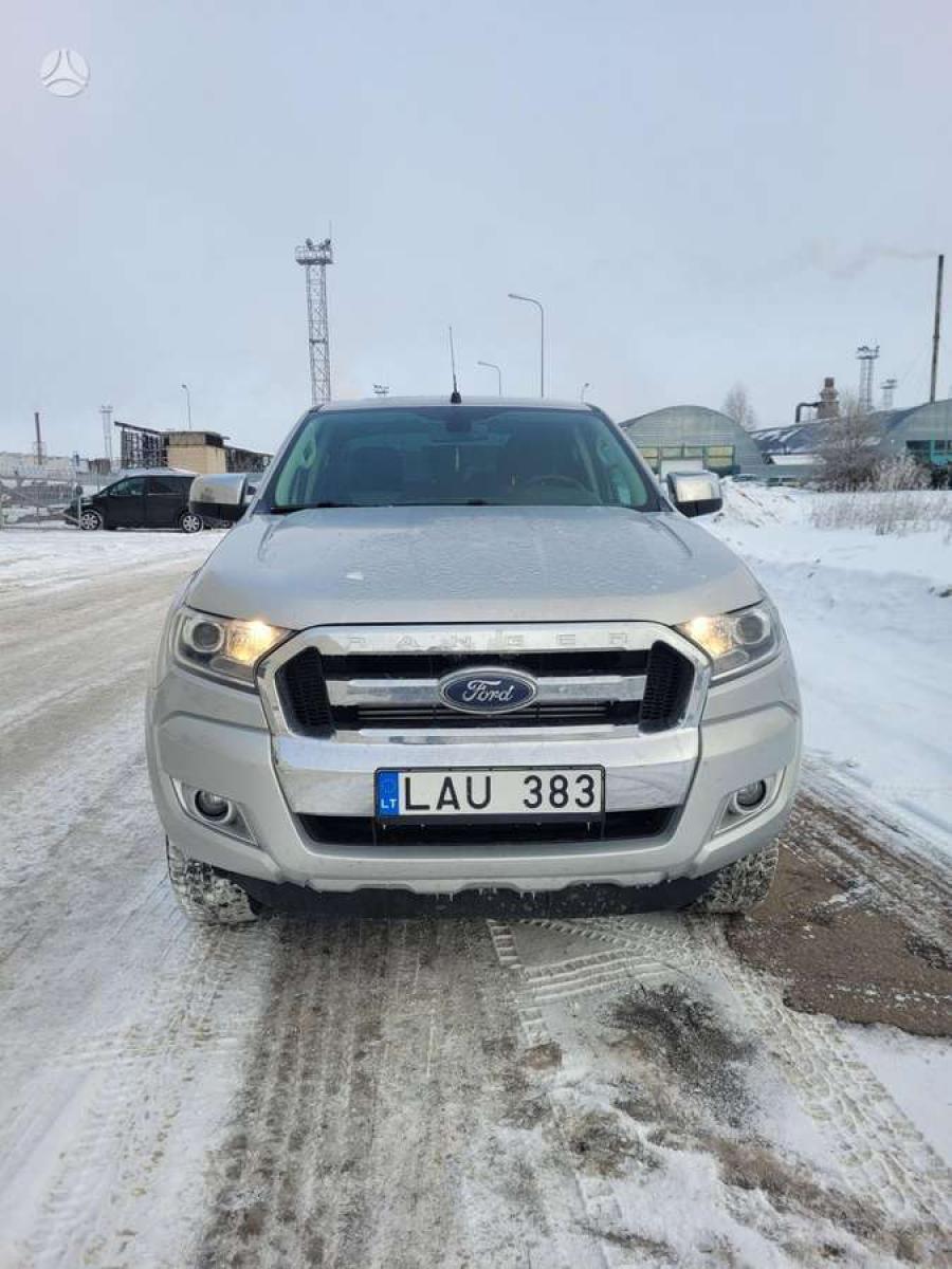 Grey Ford Ranger 2019 in Alytus, with an engine capacity of 2.20 L and mileage of 238 thousand km for 14500 €, photo 1 on AUTOMOTO.COM.LV