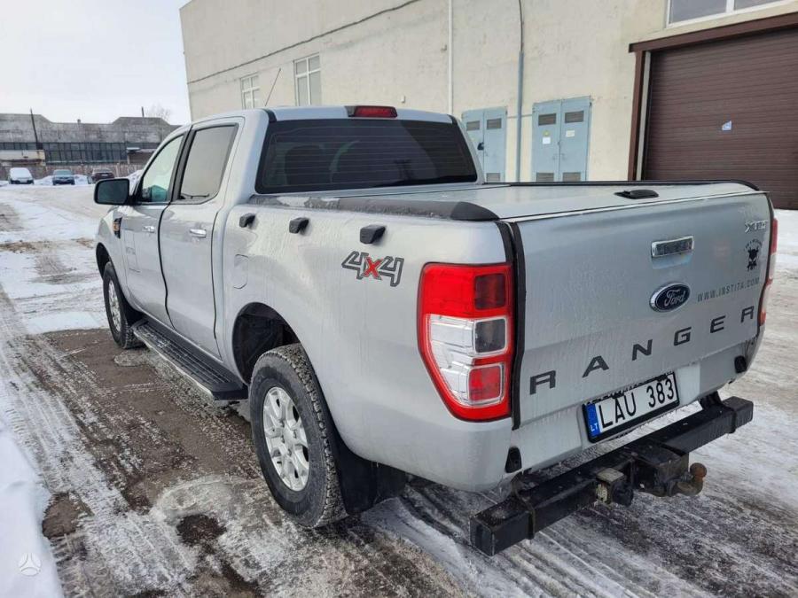 Grey Ford Ranger 2019 in Alytus, with an engine capacity of 2.20 L and mileage of 238 thousand km for 14500 €, photo 7 on AUTOMOTO.COM.LV