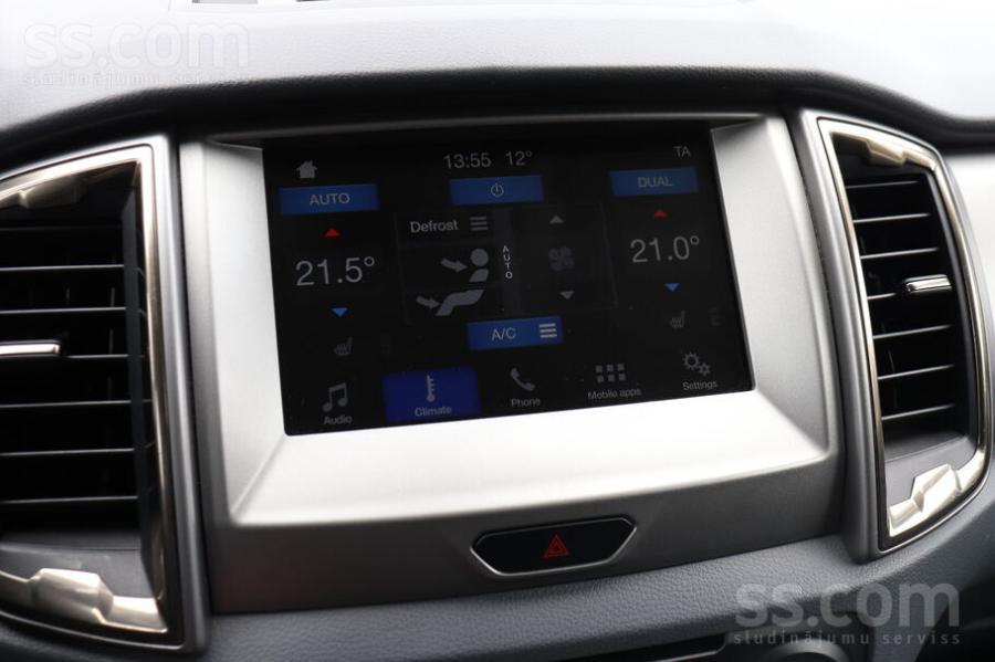 Pelēks Ford Ranger 2019 Valmiera, ar dzinēja tilpumu 3.20 L un nobraukumu 257 tūkst. km par 21300 €, foto 26 vietnē AUTOMOTO.COM.LV