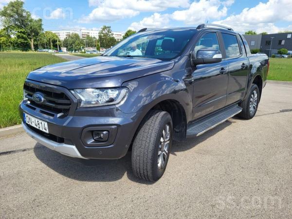Pelēks Ford Ranger 2020 Bauska, ar dzinēja tilpumu 2.00 L un nobraukumu 93 tūkst. km par 30855 €, foto  vietnē AUTOMOTO.COM.LV