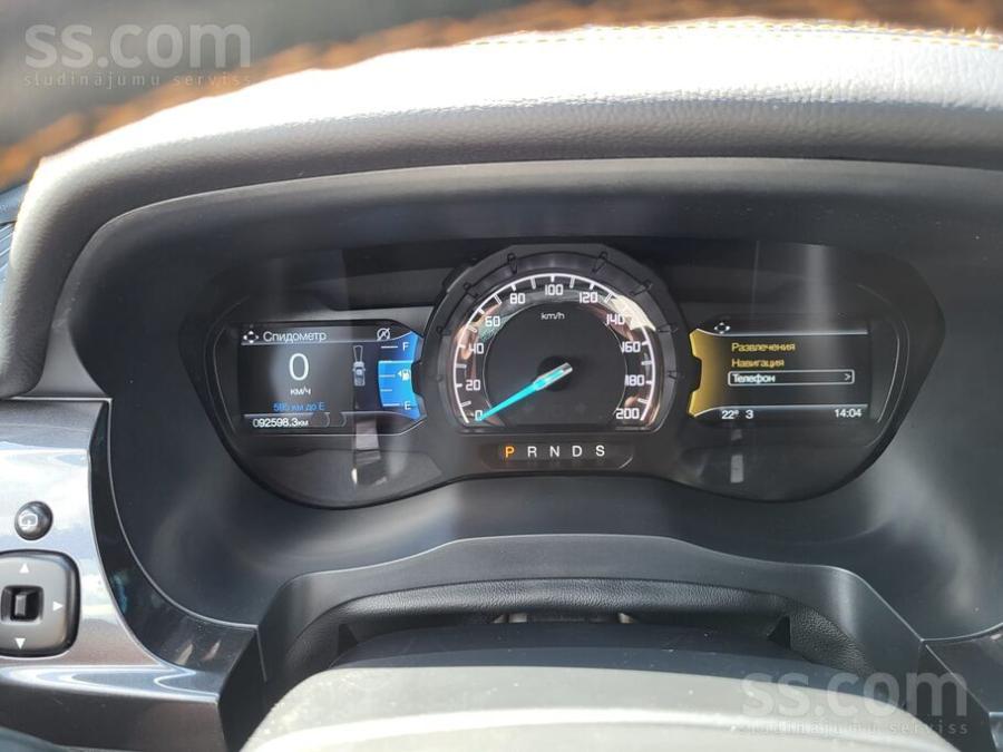 Pelēks Ford Ranger 2020 Bauska, ar dzinēja tilpumu 2.00 L un nobraukumu 93 tūkst. km par 30855 €, foto 6 vietnē AUTOMOTO.COM.LV