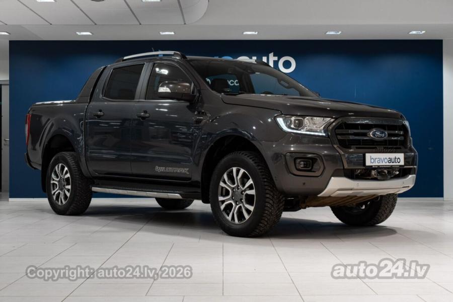 Grey Ford Ranger 2021 in Tallinn, with an engine capacity of 2.00 L and mileage of 105 thousand km for 31990 €, photo 3 on AUTOMOTO.COM.LV