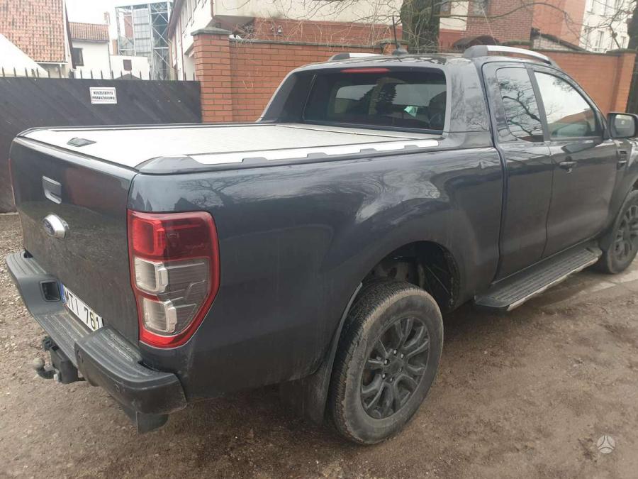 Pelēks Ford Ranger 2022 Klaipėda, ar dzinēja tilpumu 2.00 L un nobraukumu 27 tūkst. km par 19400 €, foto 3 vietnē AUTOMOTO.COM.LV