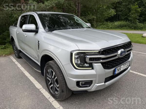 Grey Ford Ranger 2023 in Riga, with an engine capacity of 2.00 L and mileage of 65 thousand km for 37000 €, photo 1 on AUTOMOTO.COM.LV