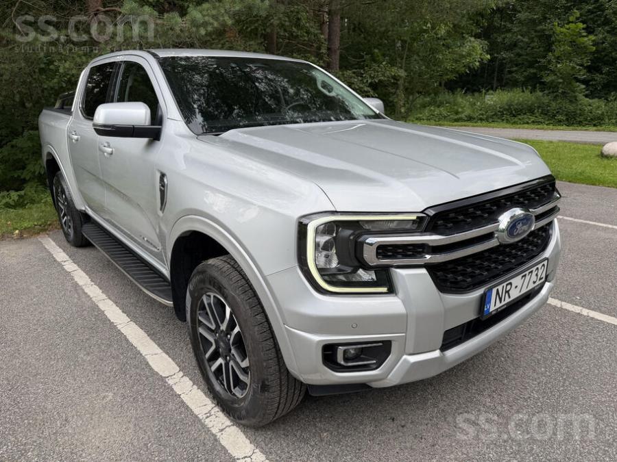 Grey Ford Ranger 2023 in Riga, with an engine capacity of 2.00 L and mileage of 65 thousand km for 37000 €, photo 1 on AUTOMOTO.COM.LV