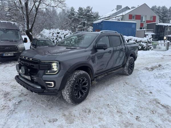 Grey Ford Ranger 2024 in Vilnius, with an engine capacity of 2.99 L and mileage of 77 thousand km for 51000 €, photo 1 on AUTOMOTO.COM.LV