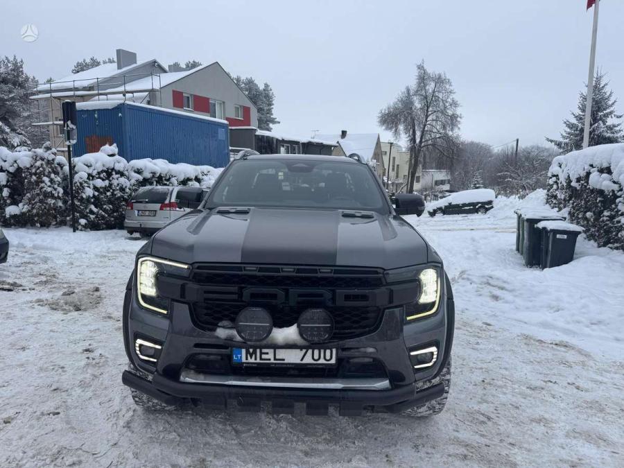 Grey Ford Ranger 2024 in Vilnius, with an engine capacity of 2.99 L and mileage of 77 thousand km for 51000 €, photo 10 on AUTOMOTO.COM.LV