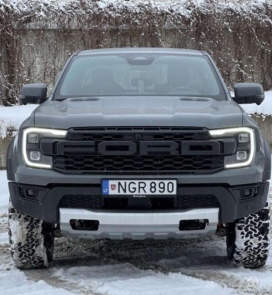 Pelēks Ford Ranger 2024 Viļņa, ar dzinēja tilpumu 2.96 L un nobraukumu 22 tūkst. km par 63900 €, foto 2 vietnē AUTOMOTO.COM.LV