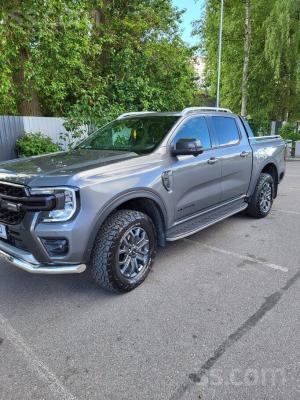 Grey Ford Ranger 2024 in Riga, with an engine capacity of 3.00 L and mileage of 81 thousand km for 43000 €, photo 3 on AUTOMOTO.COM.LV
