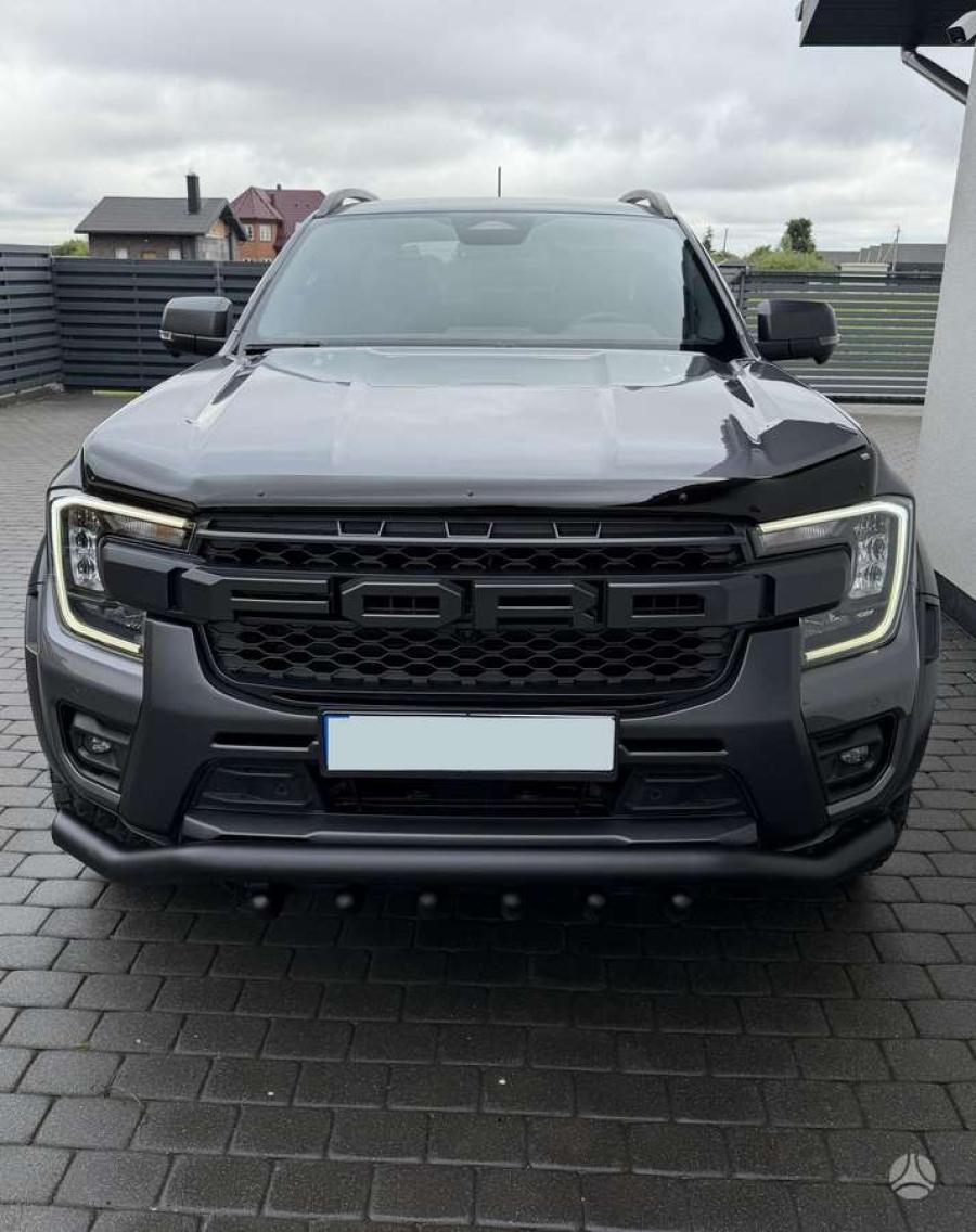 Grey Ford Ranger 2024 in Klaipeda, with an engine capacity of 3.00 L and mileage of 9 thousand km for 43000 €, photo 5 on AUTOMOTO.COM.LV