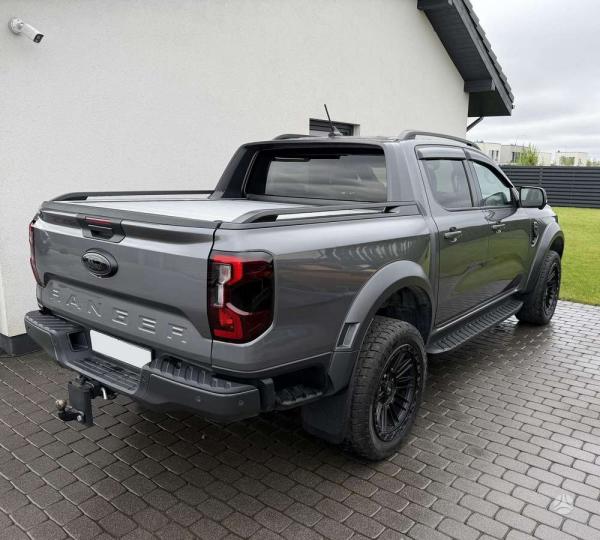 Grey Ford Ranger 2024 in Klaipeda, with an engine capacity of 3.00 L and mileage of 9 thousand km for 43000 €, photo 5 on AUTOMOTO.COM.LV