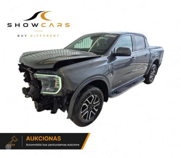 Grey Ford Ranger 2025 in Klaipeda, with an engine capacity of 2.00 L and mileage of 23 thousand km for 17400 €, photo 1 on AUTOMOTO.COM.LV