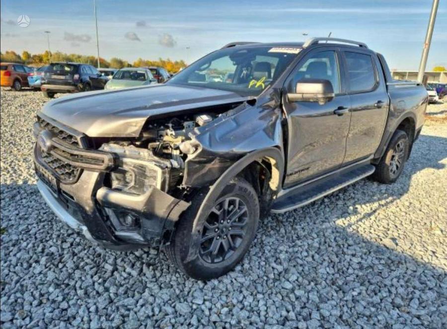 Grey Ford Ranger 2025 in Klaipeda, with an engine capacity of 2.99 L and mileage of 16 thousand km for 23700 €, photo 4 on AUTOMOTO.COM.LV