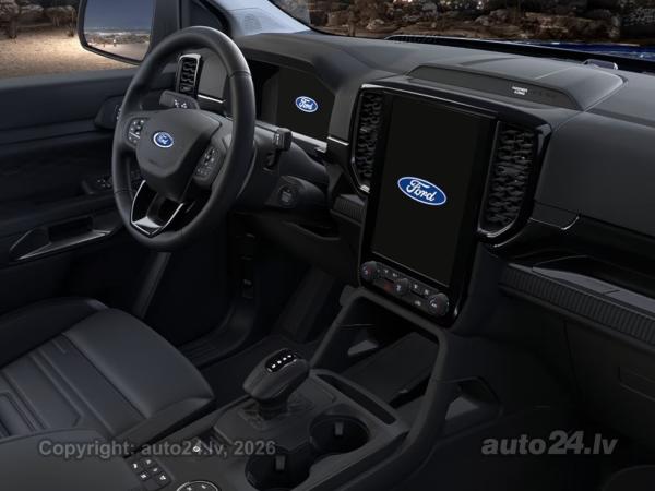Grey Ford Ranger 2026 in Tallinn, with an engine capacity of 2.00 L and mileage of 0 thousand km for 57990 €, photo 2 on AUTOMOTO.COM.LV