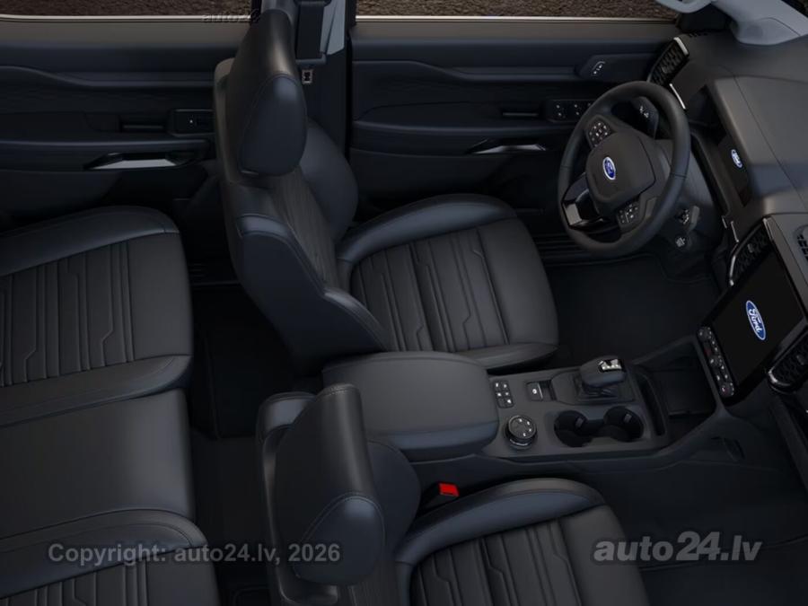 Grey Ford Ranger 2026 in Tallinn, with an engine capacity of 2.00 L and mileage of 0 thousand km for 57990 €, photo 5 on AUTOMOTO.COM.LV