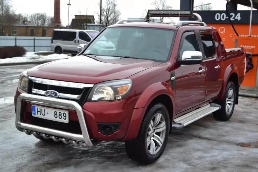 Oranžs Ford Ranger 2011 Jēkabpils, ar dzinēja tilpumu 2.50 L un nobraukumu 226 tūkst. km par 9500 €, foto 4 vietnē AUTOMOTO.COM.LV
