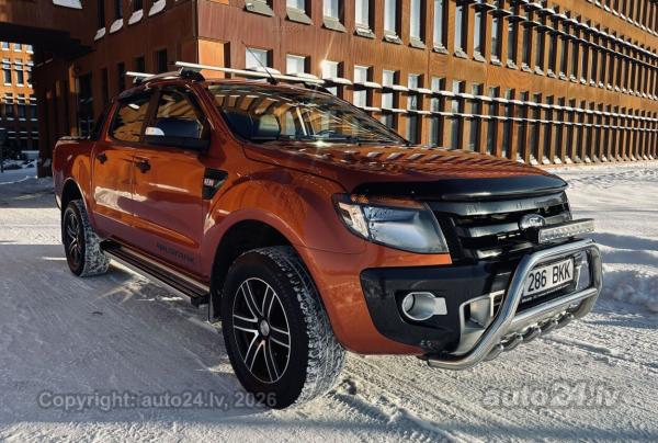 Orange Ford Ranger 2013 in Tartu, with an engine capacity of 3.20 L and mileage of 206 thousand km for 16900 €, photo 1 on AUTOMOTO.COM.LV