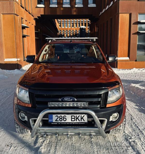 Orange Ford Ranger 2013 in Tartu, with an engine capacity of 3.20 L and mileage of 206 thousand km for 16900 €, photo 2 on AUTOMOTO.COM.LV